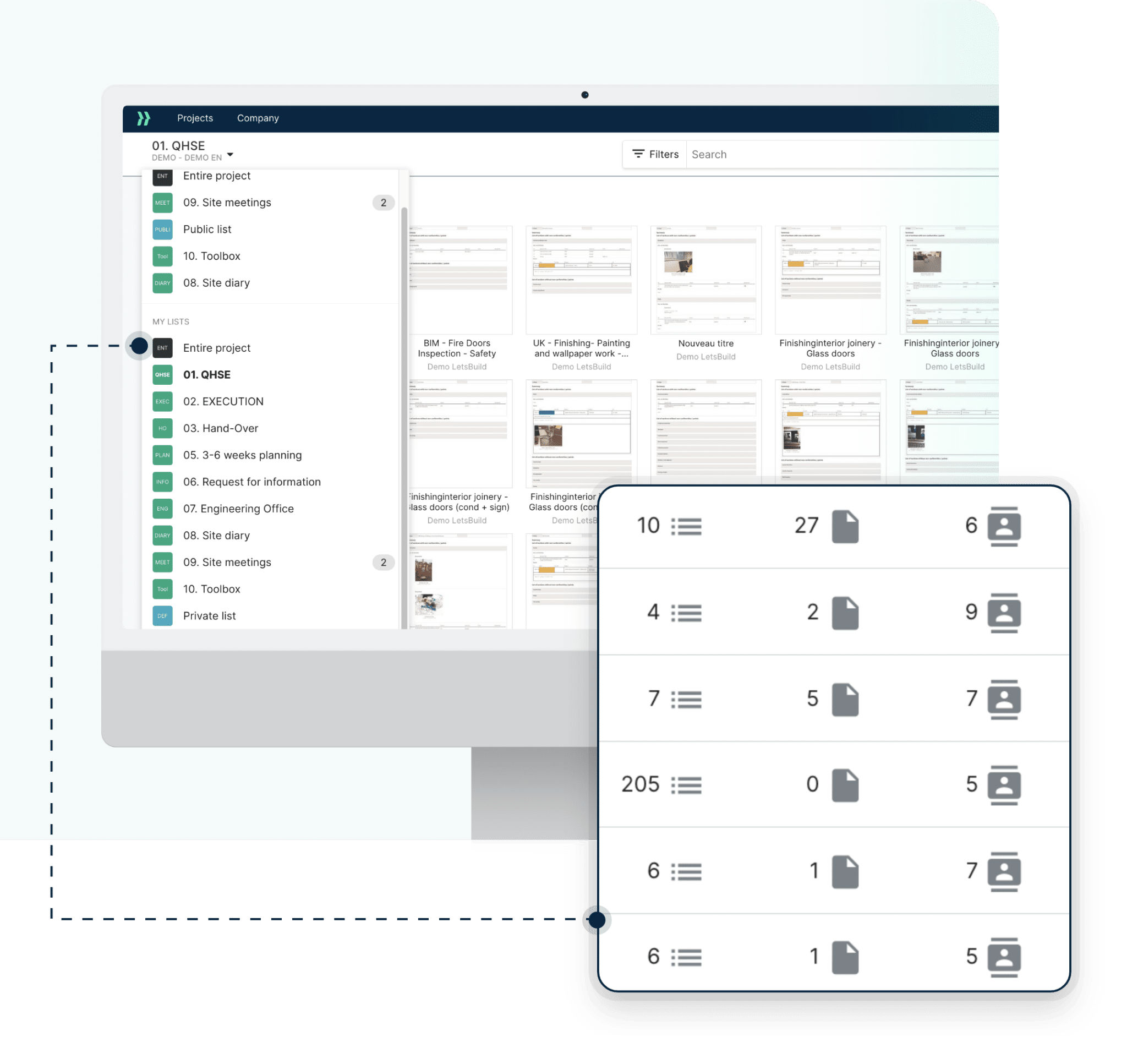 Aproplan - Application de gestion et suivi de chantier